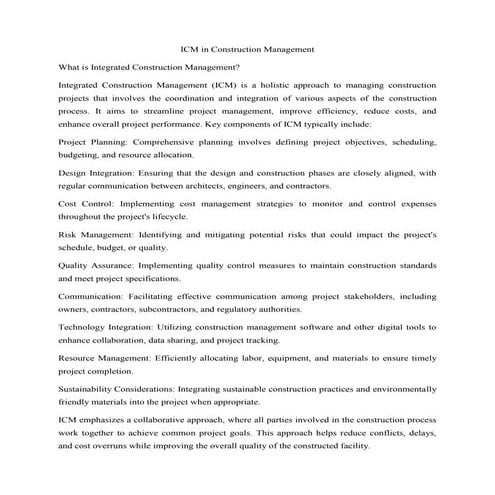ICM in Construction Management and HSM.pdf