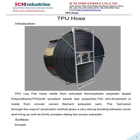 ICM Industries-TPU Hose information.pdf