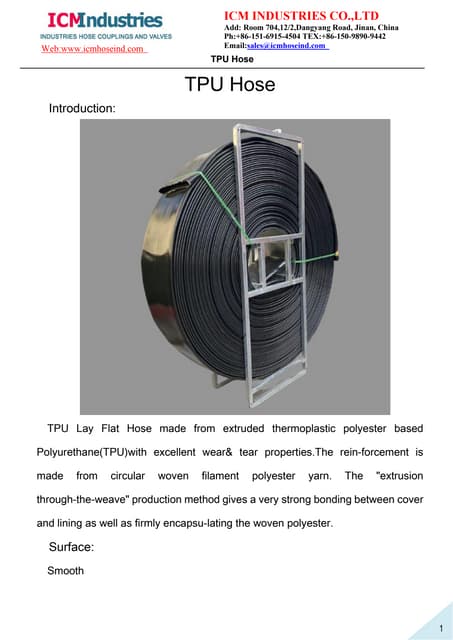 ICM Industries-NBR Hose information.pdf | Auto Type | Automotive