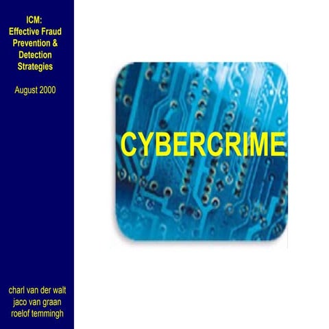 Cybercrime | PPT