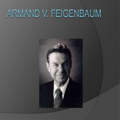 Ico calidad - m.a.g.l - armand feigenbaum | PPTX
