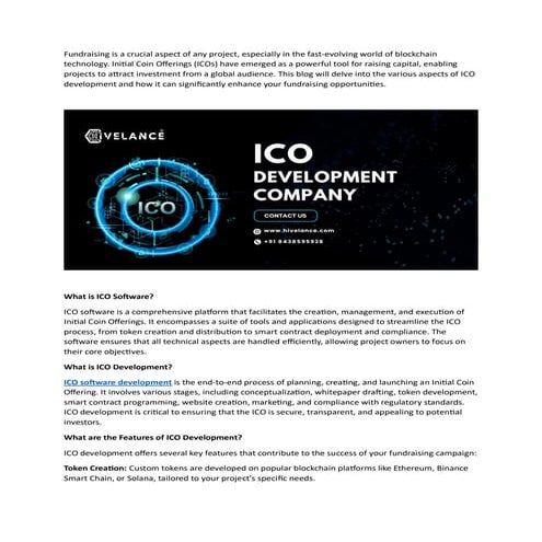 ico development company | PPTX