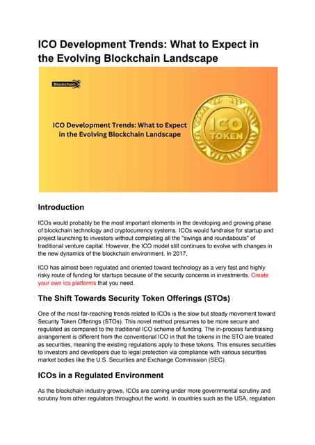 IEO LAUNCHPAD DEVELOPMENT | PDF