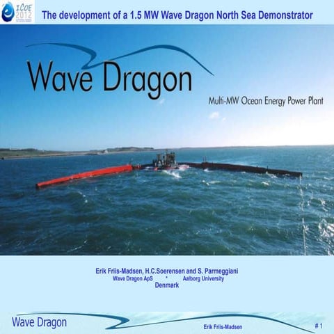 Icoe 2012 wave dragon b | PPT