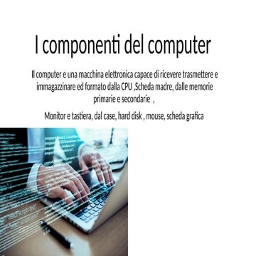 I componenti del computer vincenzo guzzo.pptx