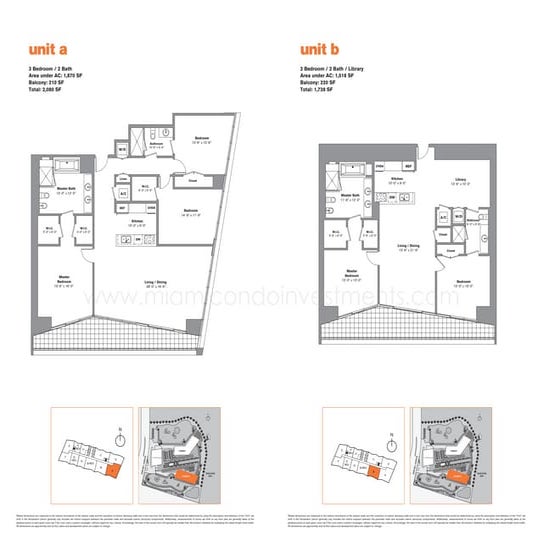 Icon Brickell Tower 2 floor plans | PDF
