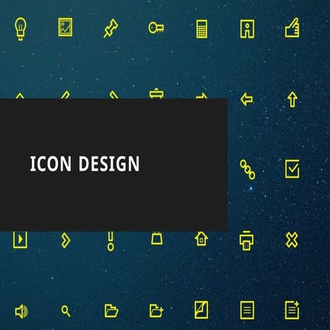 Iconography in user experience (UX and UI) | PPTX
