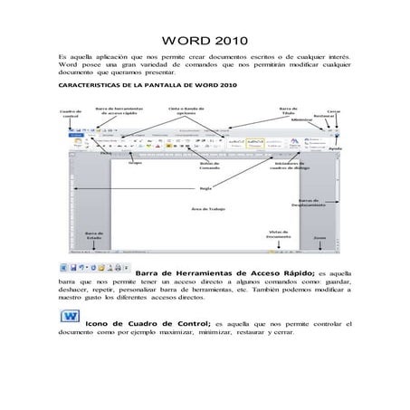 WORD 2010 | DOCX | Computing | Technology & Computing