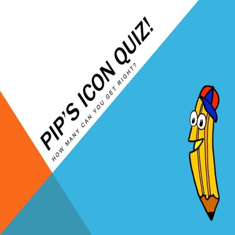 Icons quiz | PPTX