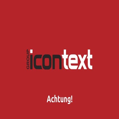 Icontext, presentation, Kiev | PDF