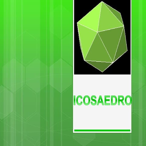 Icosaedro | PPTX