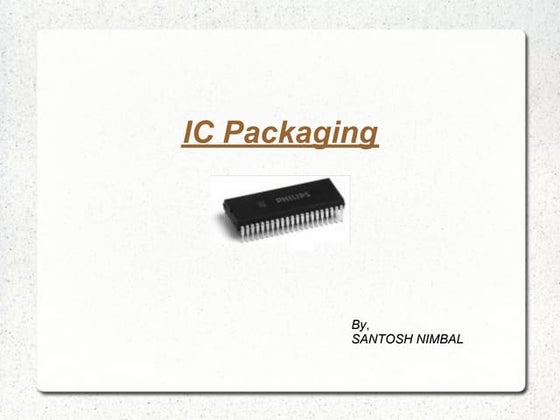 IC Packaging | PDF