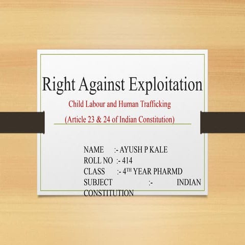 INDIAN CONSTITUTION ARTICLE 23 AND 24 PD 414.pptx