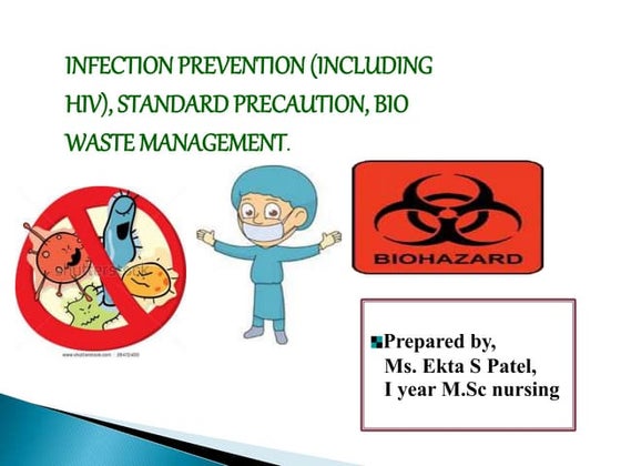Infection prevention and Control (IPC) | PPT