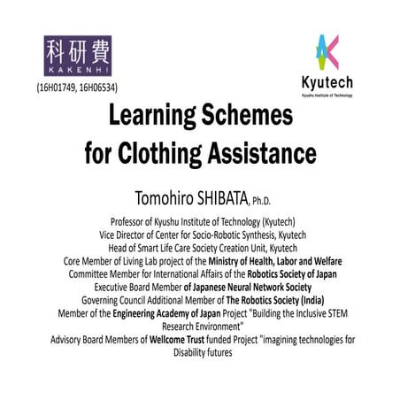 Human-Centered Physical AI for an Aging Society: Research Activities of ...