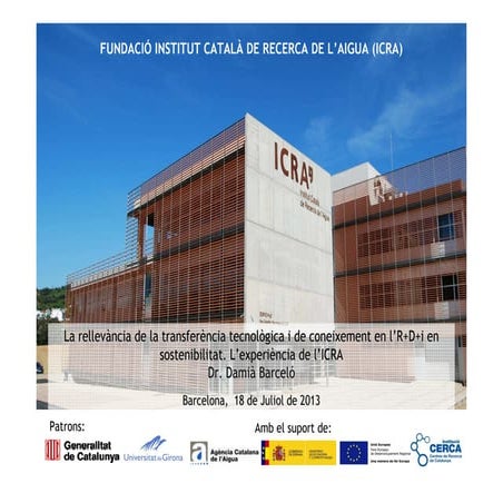 La rellevància de la transferència tecnològica i de coneixement en l’R ...