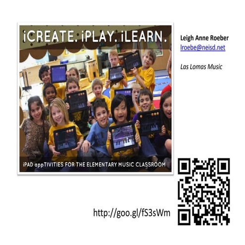 iCreate. iPlay. I Learn. | PPT
