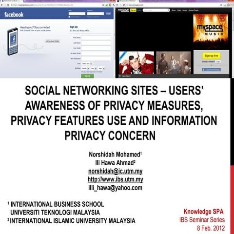 Knowledge SPA IBS Seminar Series | PPT