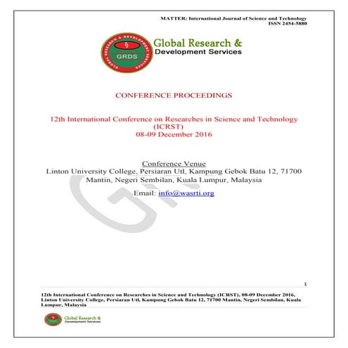 Icrst proceedings | PDF