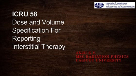 ICRU 89 summary & beyond converted | PDF | Cancer | Diseases and Conditions