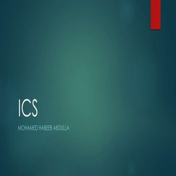Ics system | PPT
