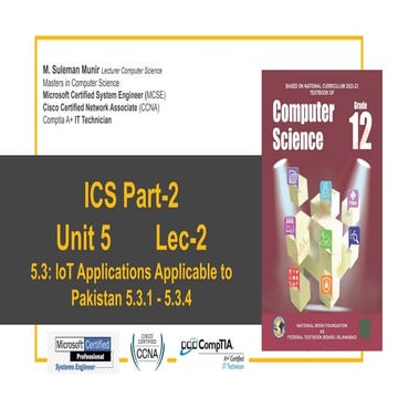ICS 2 Unit 5 Lec2 IoT Applications applicable.pptx