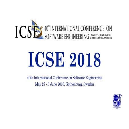 ICSE 2018 opening session | PDF