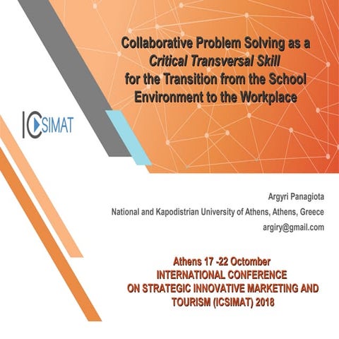 Assessing Collaborative Problem Solving Skills In Technology-Enhanced ...