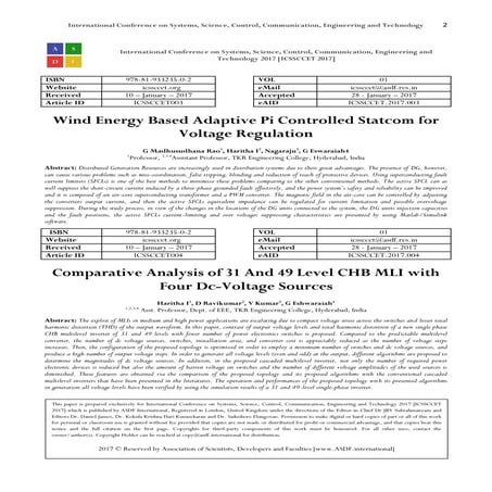 Wind Energy Based Adaptive Pi Controlled Statcom For Voltage Regulation Pdf 