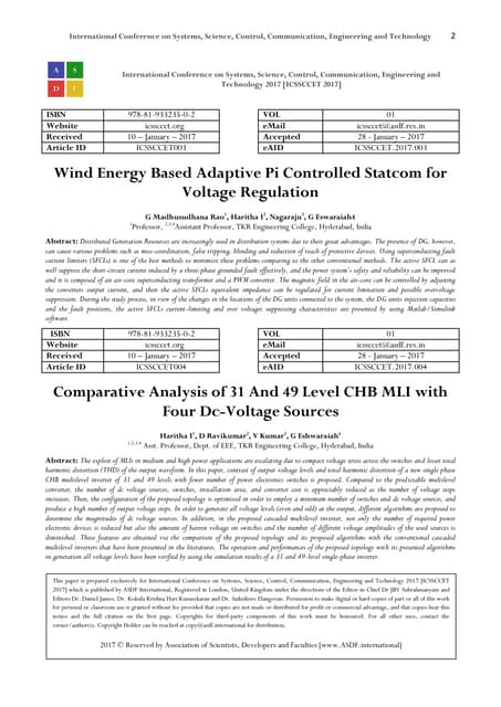 Wind Energy Based Adaptive Pi Controlled Statcom For Voltage Regulation Pdf