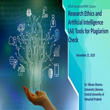 ICSSR Research Ethics and Artificial Intelligence (AI) Tools for ...