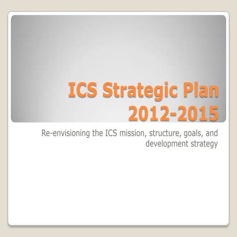 ICS Marketing and Communications Strategies | PPTX | Environmental ...