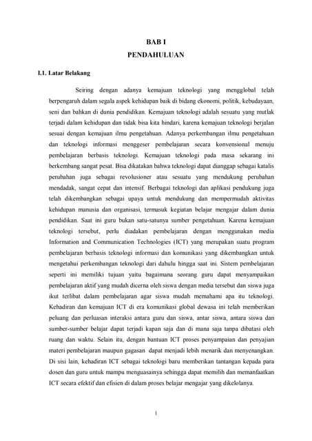 Contoh Makalah TIK | DOCX