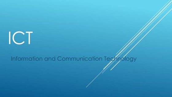 Innovation, Openness And ICTs | PPT