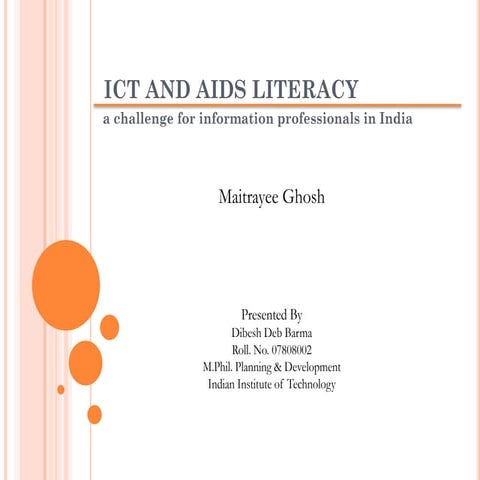 ICT and AIDS Literacy | PPT