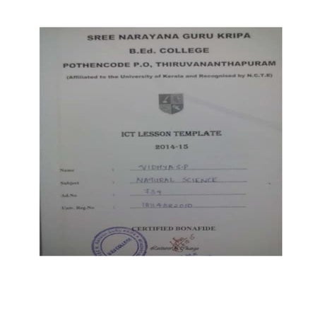 Ict lesson plan | PDF