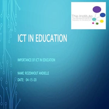 Ict | PPT
