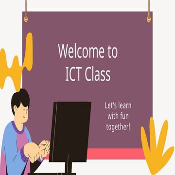 ICT excel presentation for level 7 SMP Indonesia | PPTX