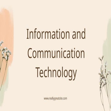 Information and Communication Technology.pptx