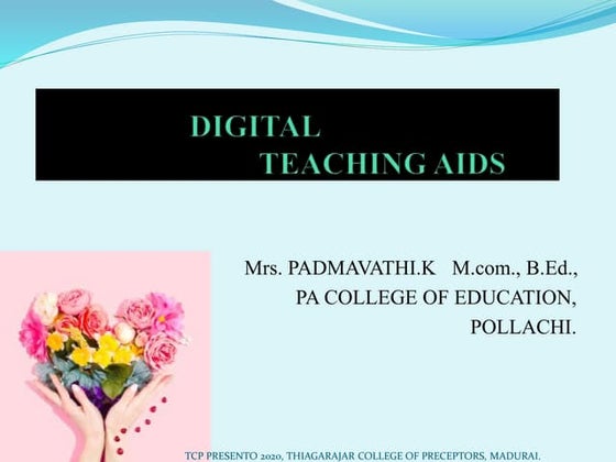 TEACHING AND LEARNING MATERIALS | PPT