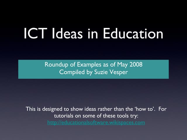 40 Ict Ideas In 40 Minutes