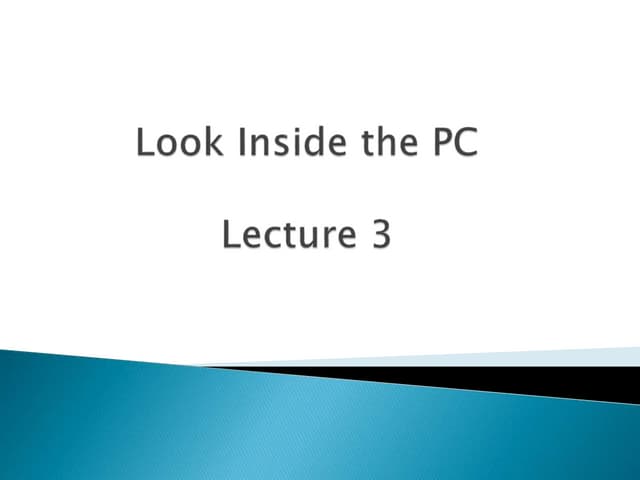 Introduction To Ict Lecture 1 Pptx