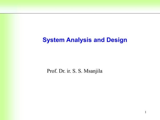 ObjectOrientedAnalysisAndDesignCaseStudy.ppt | Computer Software and Applications | Computing