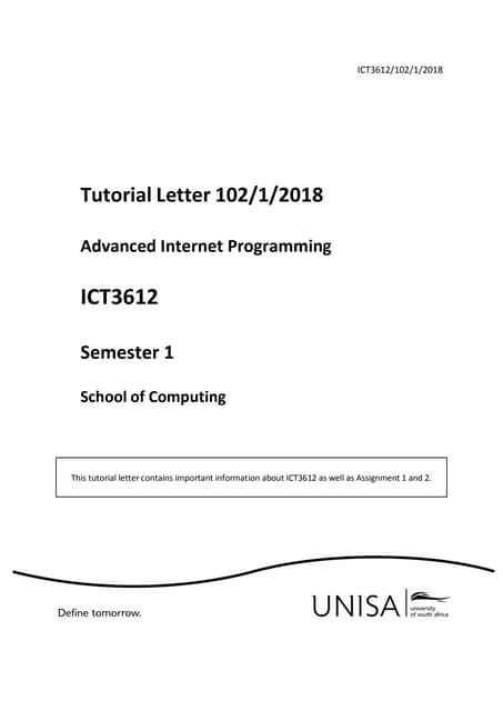 IT-402 Study Material for class 10 th student’s | PPT