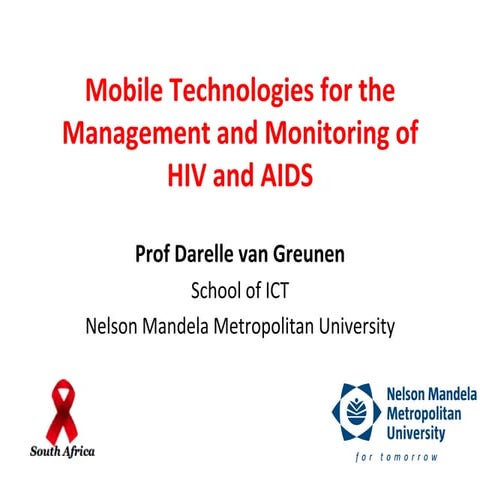 ICT4HIV/Aids | PDF