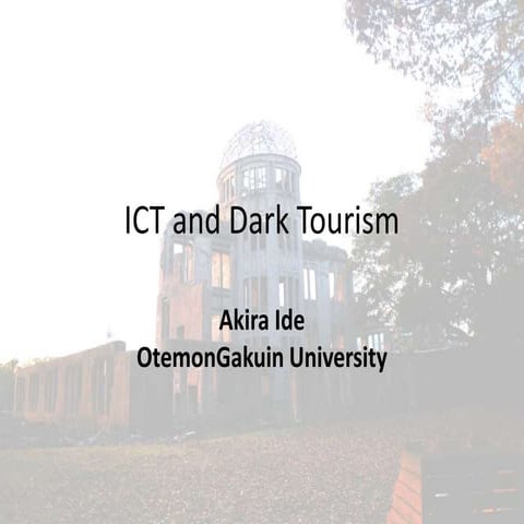 Dark Tourism | PPTX