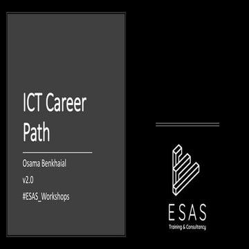 ICT Career Path | PPTX