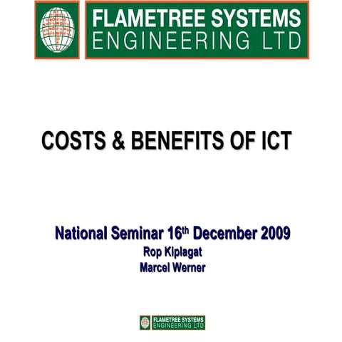 ICT Costs&Benefits Co-operatives | PPT