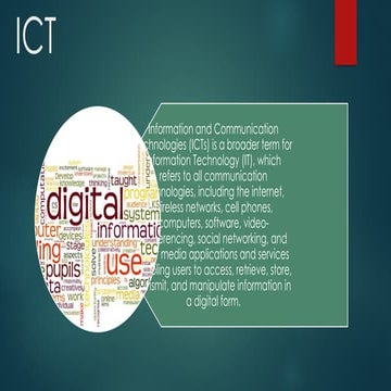 ICT eGyan PPT on IGNOU and ICT with explanation | PPTX