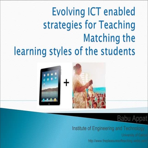 ICT Enabled Teaching | PPT